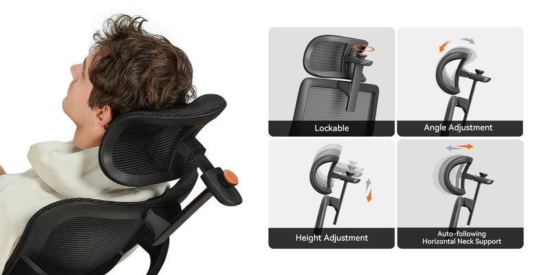 Ergonomic Office Chair with Neck and Back Support - Newtral Official